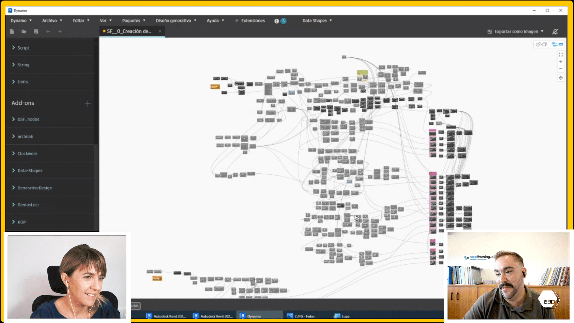 Automatizar estructuras metálicas con Dynamo Revit